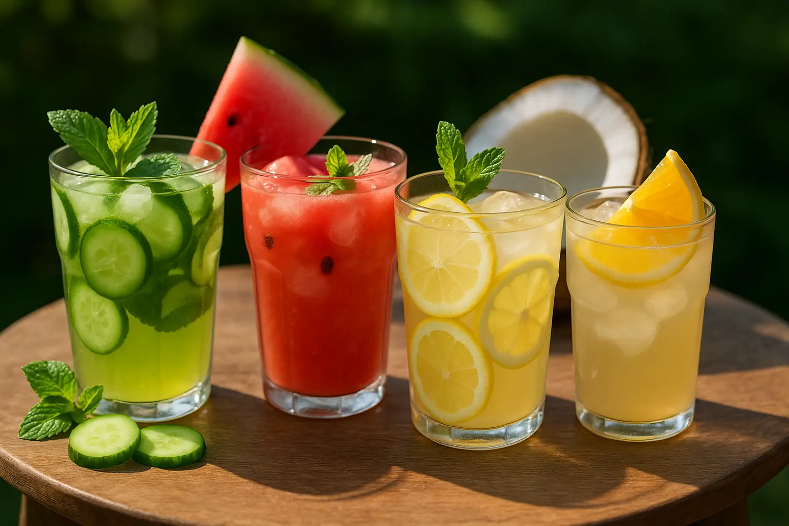 Refreshing Summer Drinks – Cool, Vegan & Low-Sugar Recipes