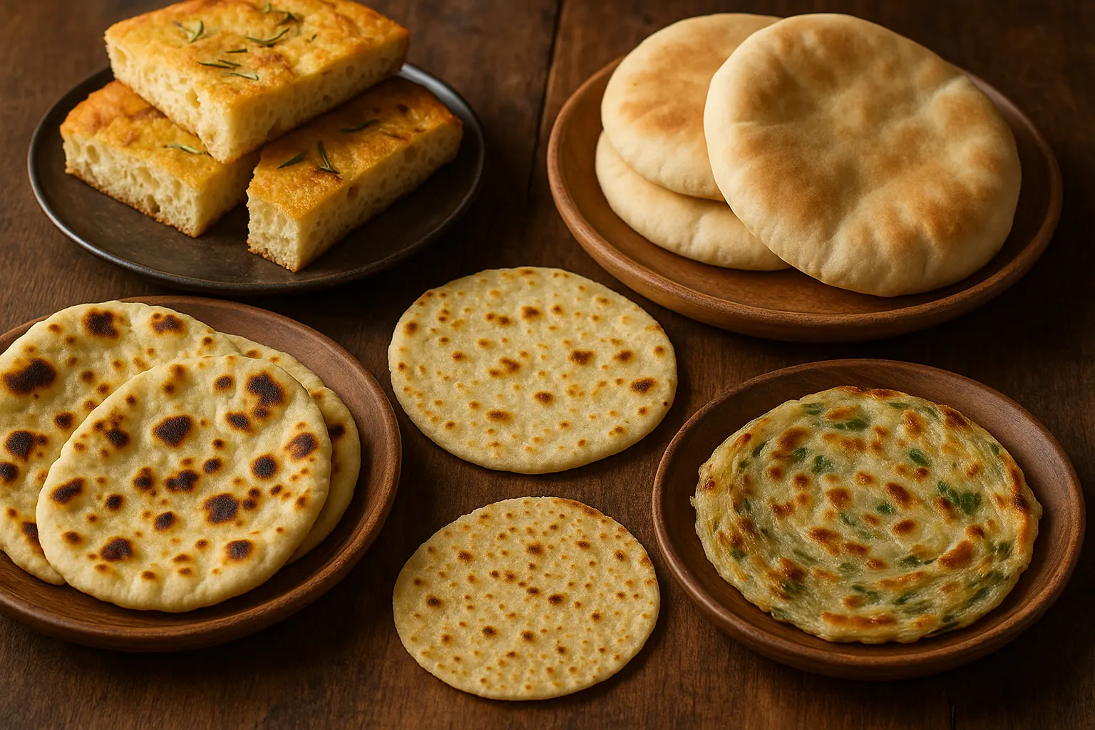 Easy Global Flatbreads to Make at Home | Recipes from Around the World