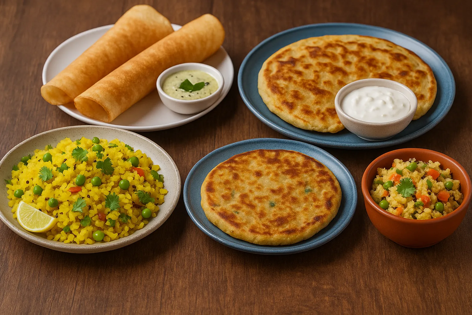 Easy Indian Breakfast Ideas – Quick & Healthy Morning Recipes