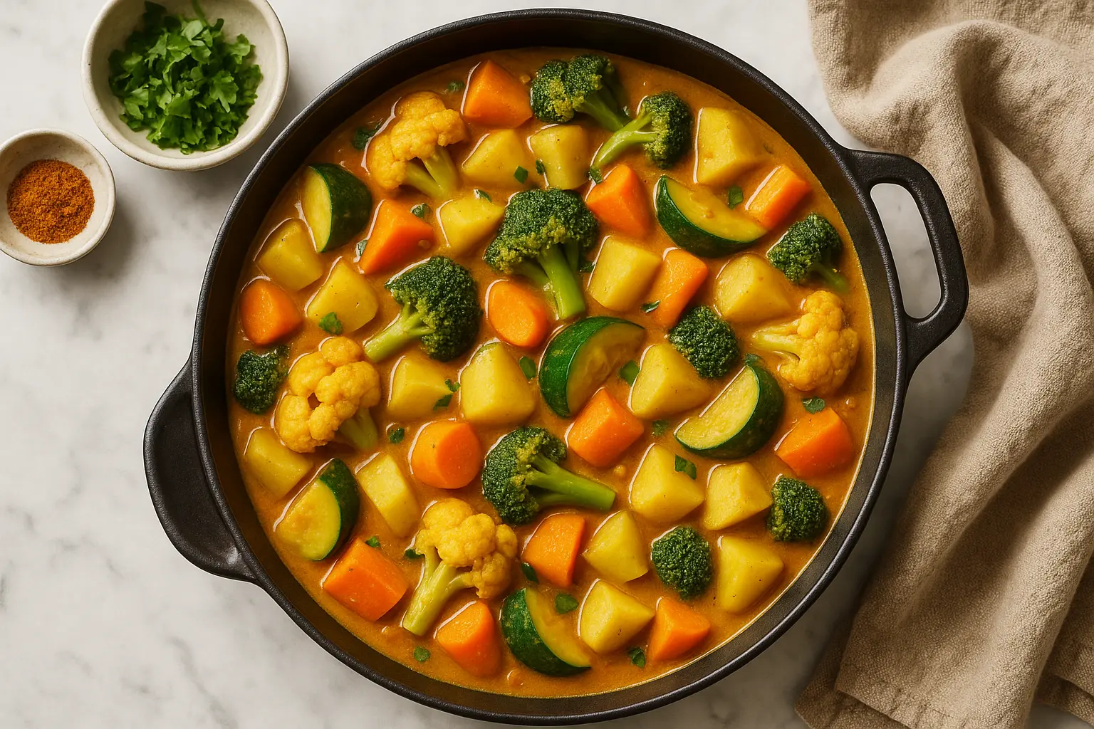 Easy Seasonal Vegetable Curries | Vegan Dinner Recipes