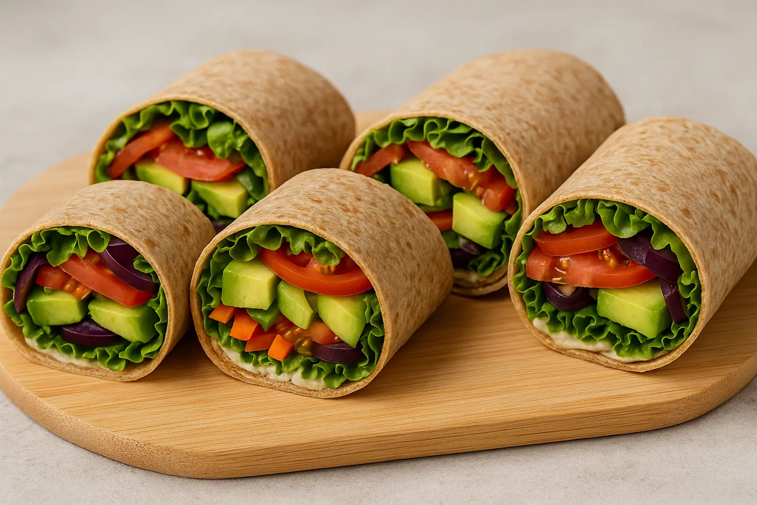 Easy Vegan Wraps for Quick Lunch Packing