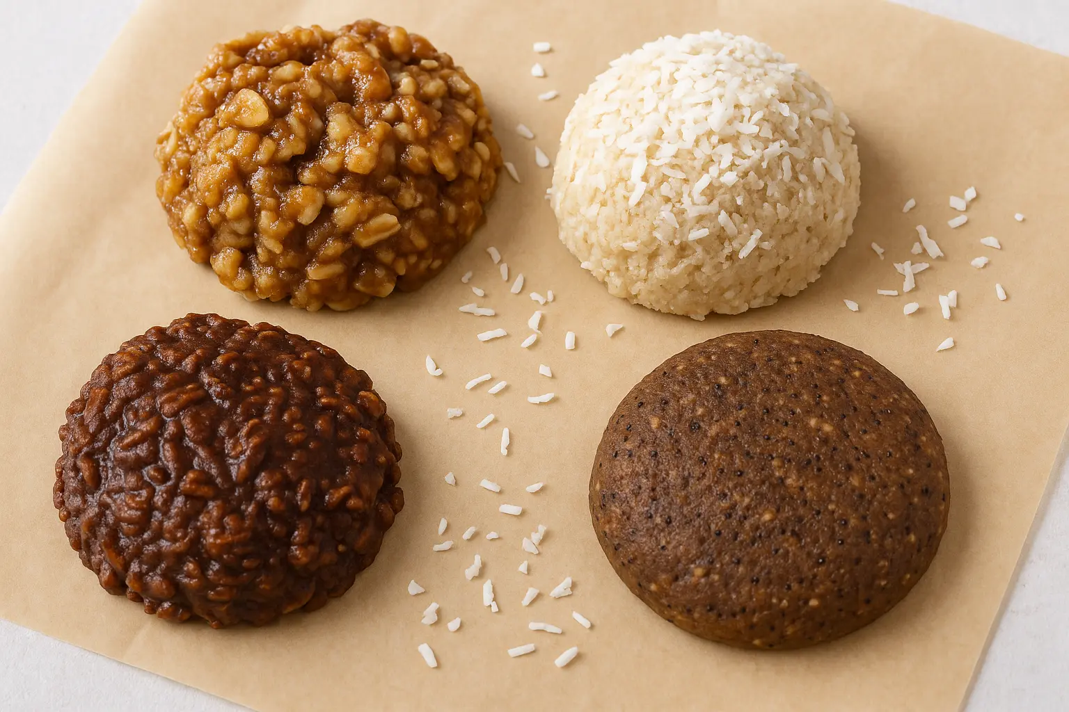 Guilt-Free No-Bake Cookies | Healthy Vegan & Gluten-Free Treats