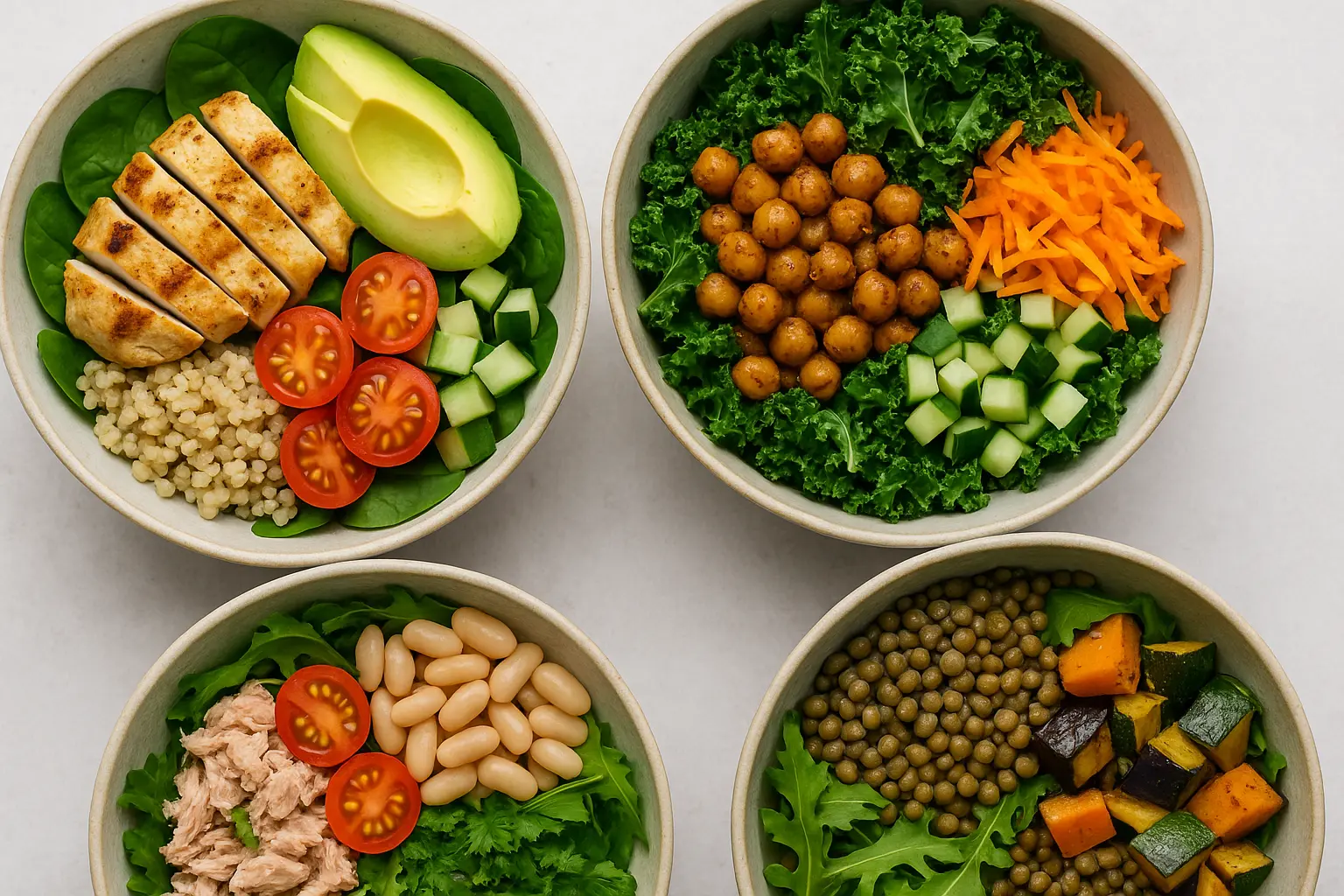 High-Protein Salads That Are Filling & Flavorful