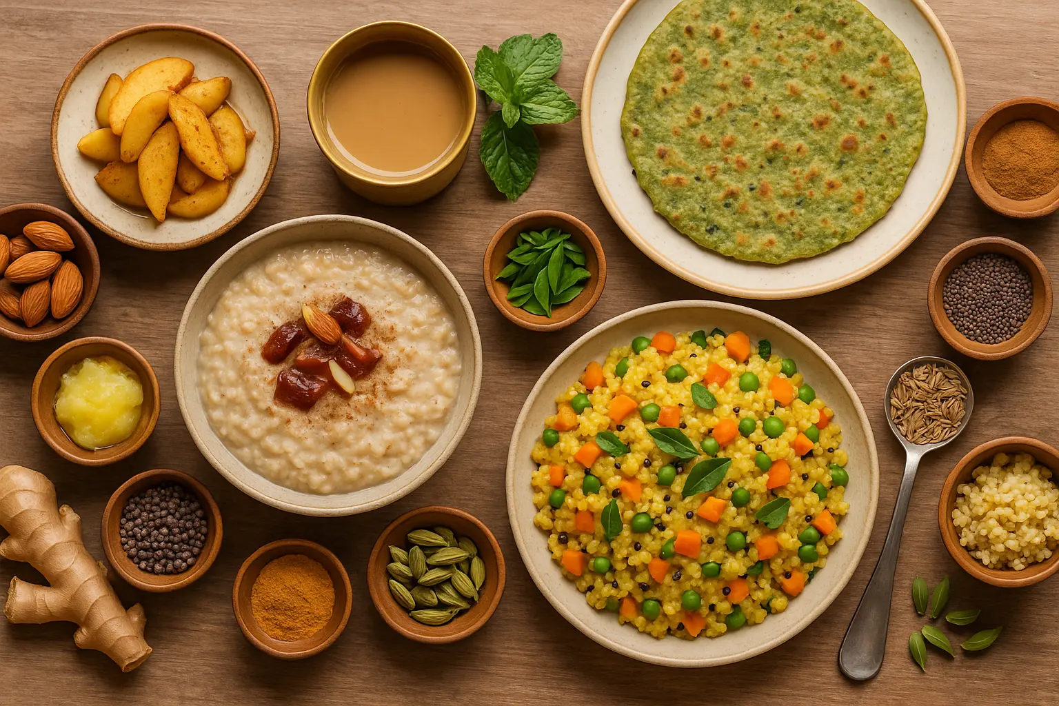 Quick Ayurvedic Breakfasts for Energy & Balance