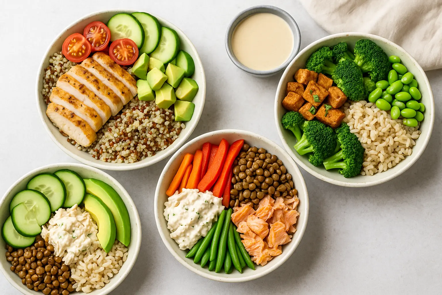 Quick High-Protein Lunch Bowls Under 30 Minutes
