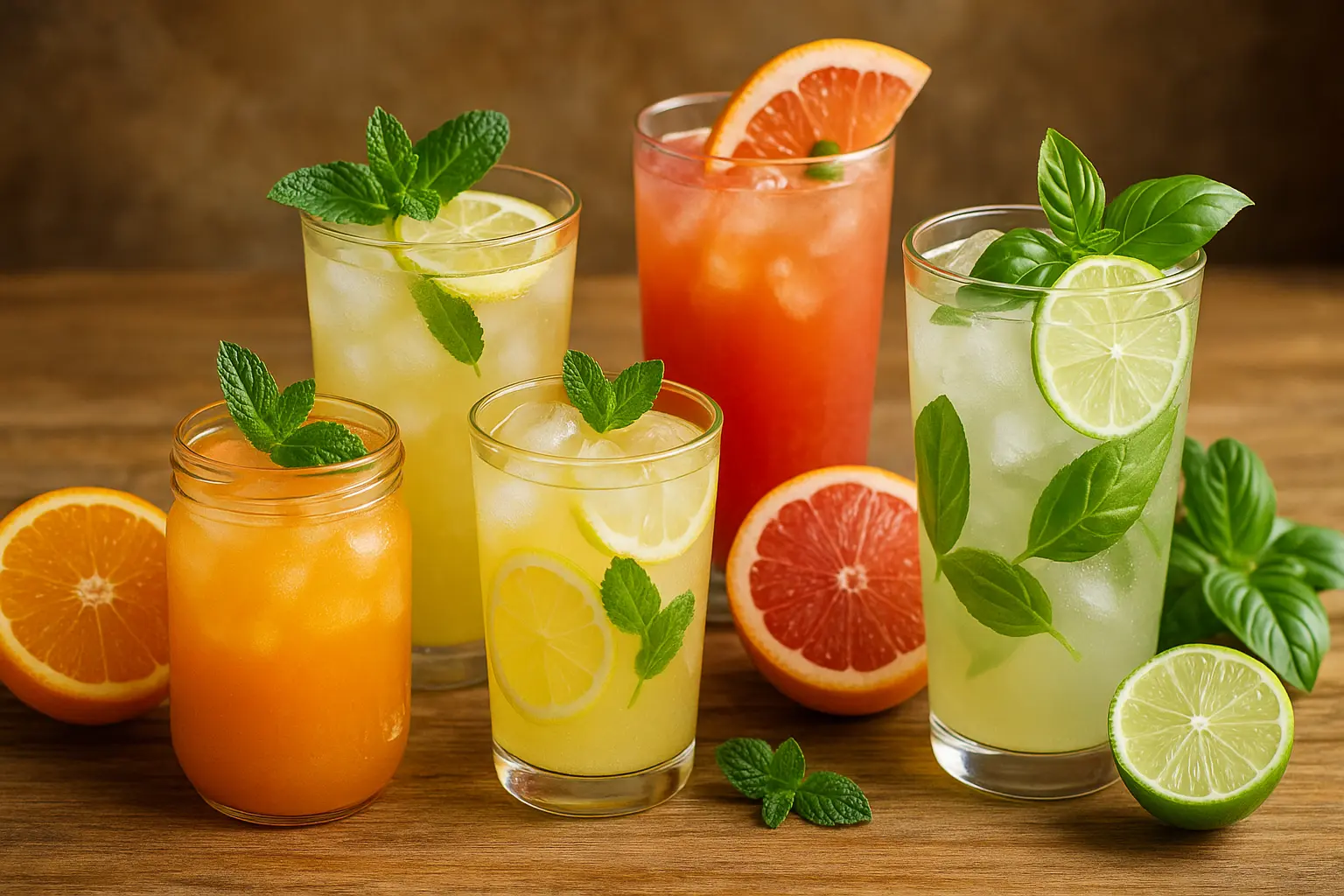 Refreshing Summer Mocktails with Citrus Punch