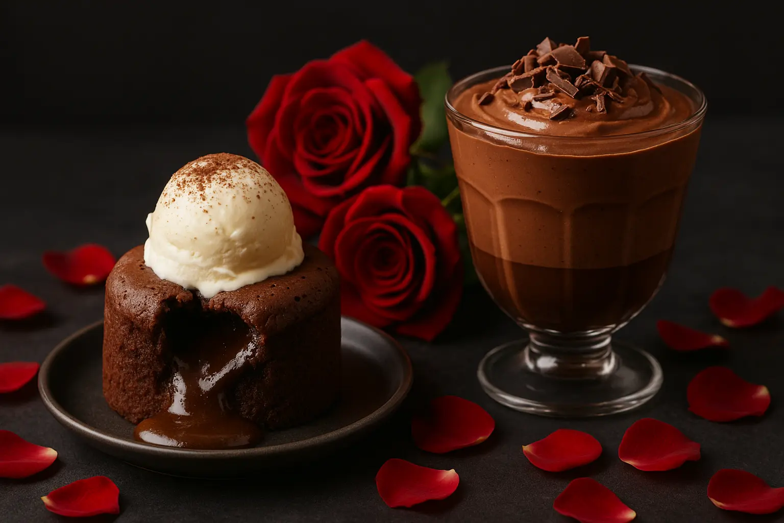 Romantic Chocolate Desserts for Two | Decadent Date-Night Treats