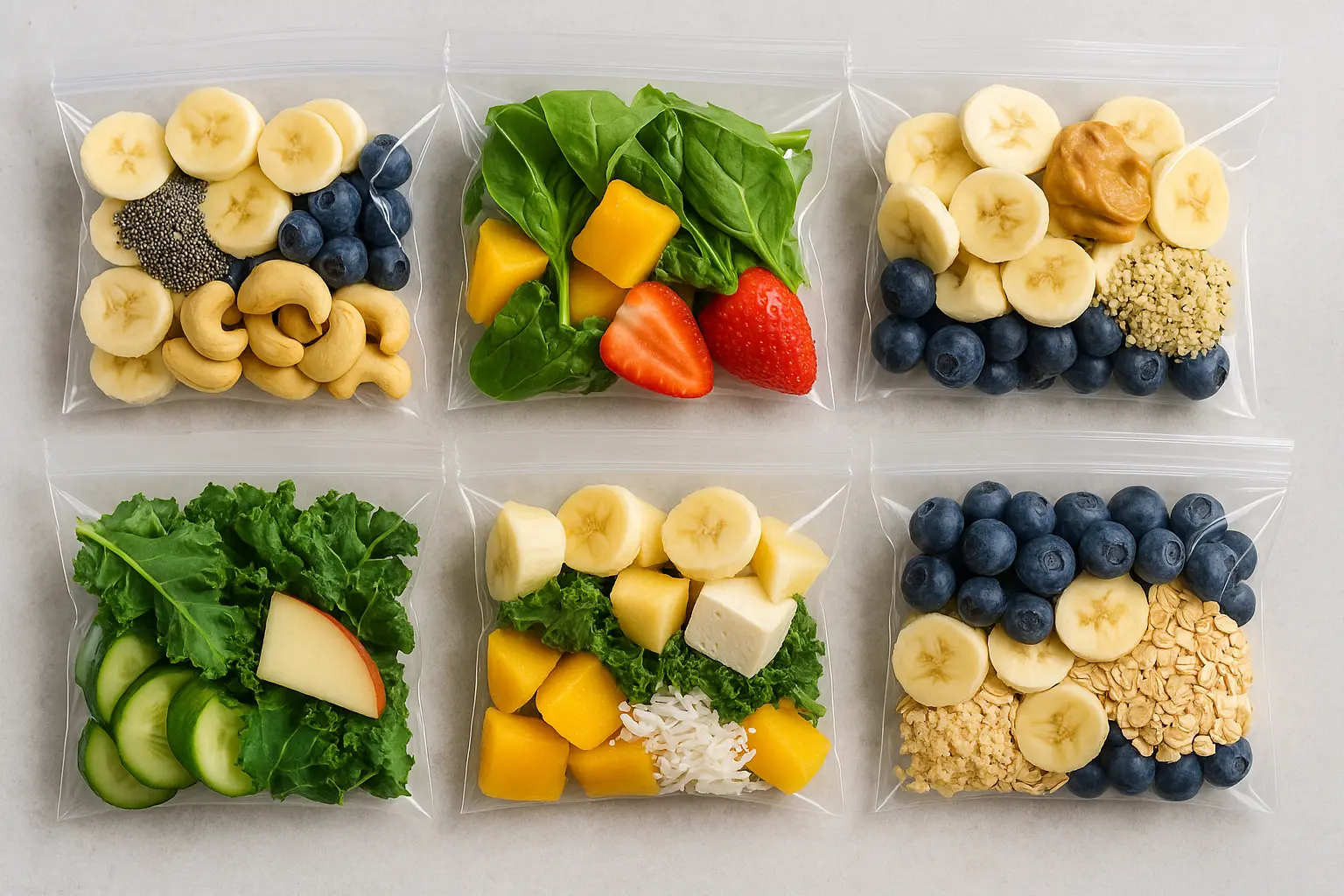DIY Smoothie Packs for Easy Meal Prep