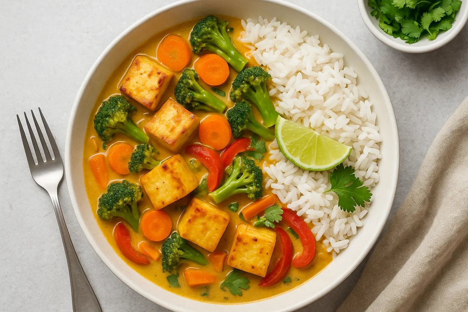 Easy Thai Curry Bowls | Quick Gluten-Free Dinner Recipe